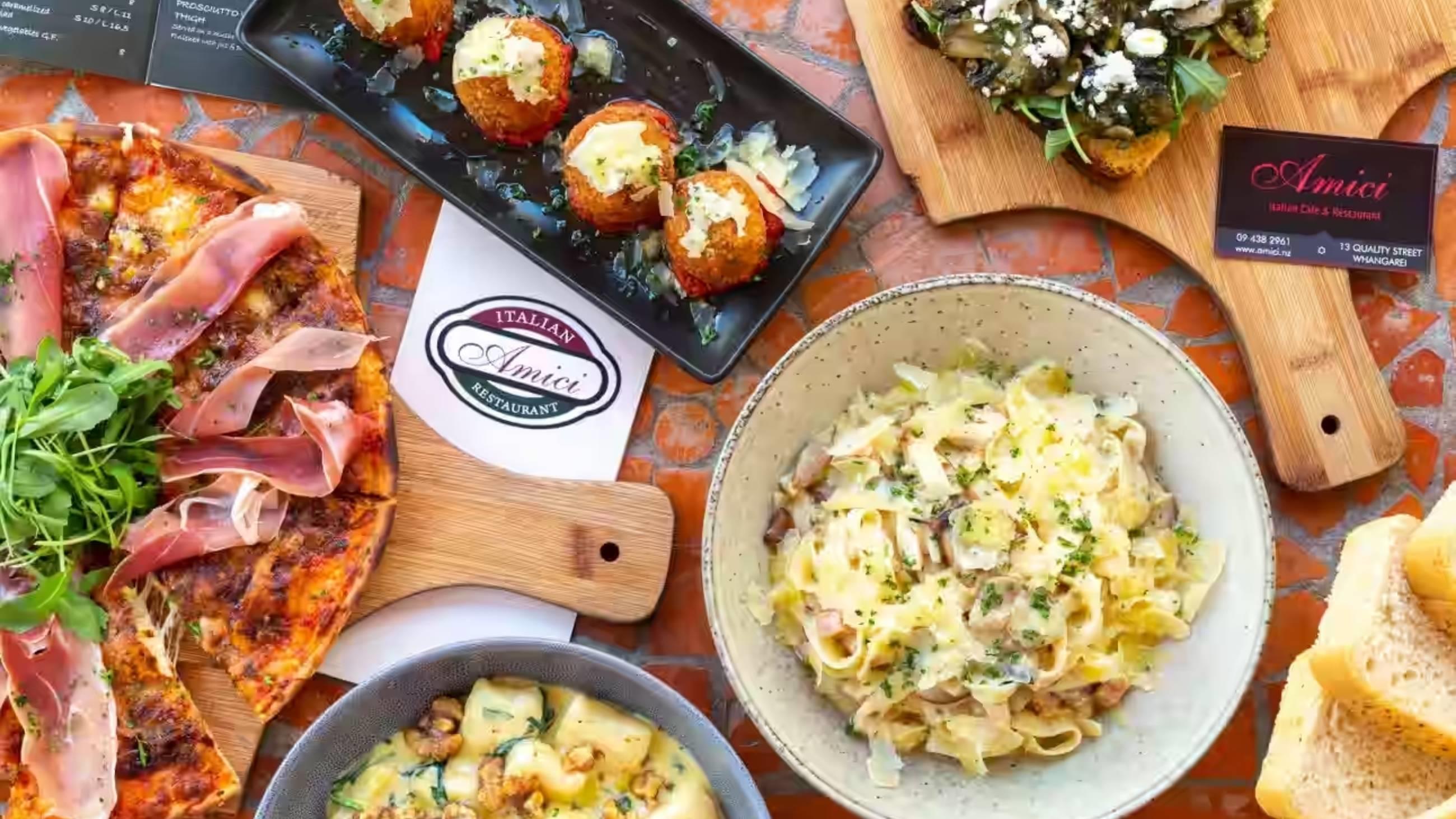 Amici Italian cafe and restaurant | Order Taste of Itlay Online in ...